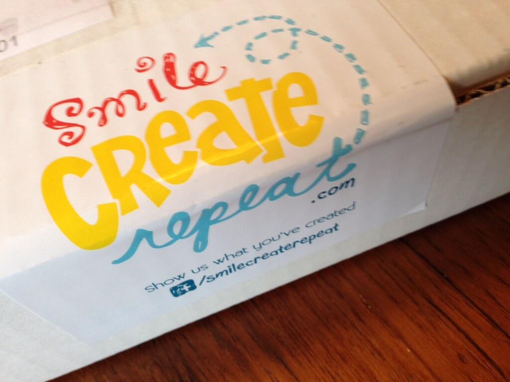 Smile, Create, Repeat Review - New Art Subscription Box! - October 2014 ...