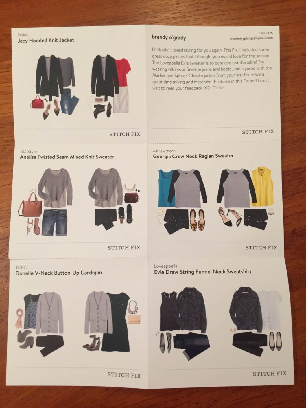 January 2015 Stitch Fix Review #StitchFix - Hello Subscription