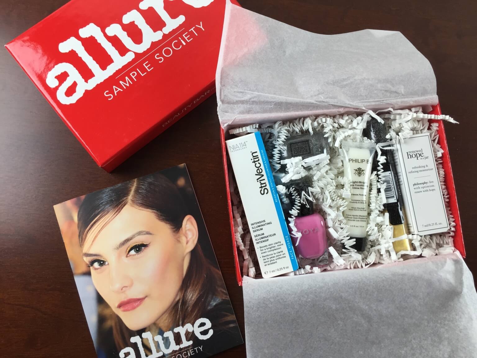 January 2015 Allure Sample Society Review & Coupon - Hello Subscription