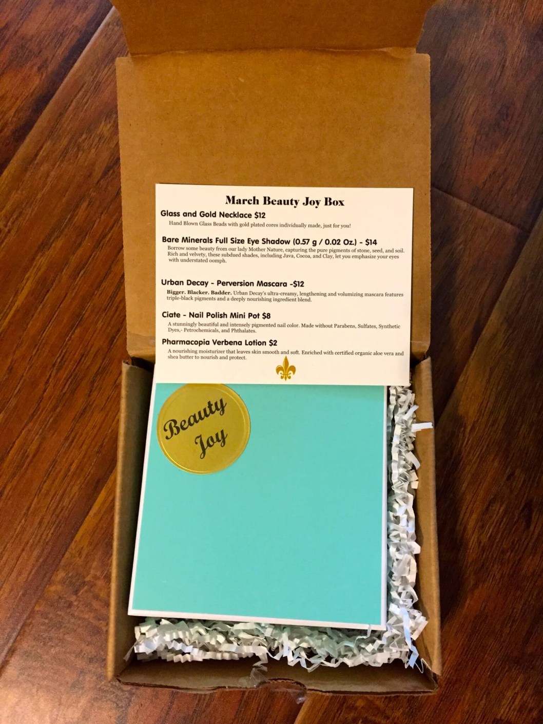 March 2015 Beauty Joy Subscription Box Review & Coupon - Hello Subscription