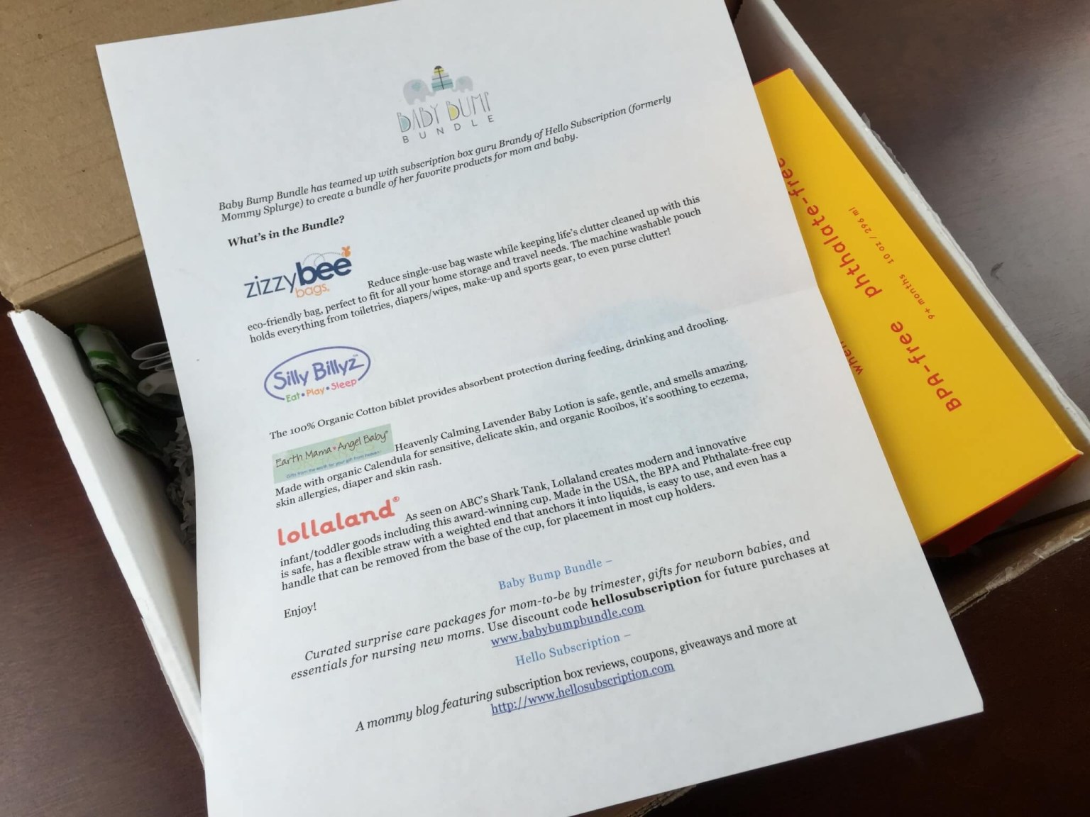 Introducing Brandy's Baby Bump Bundle, a Hello Subscription Curated Box ...