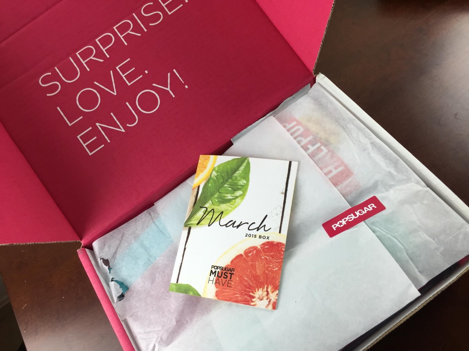 Popsugar Must Have Box Review + Coupon #musthavebox - March 2015 ...