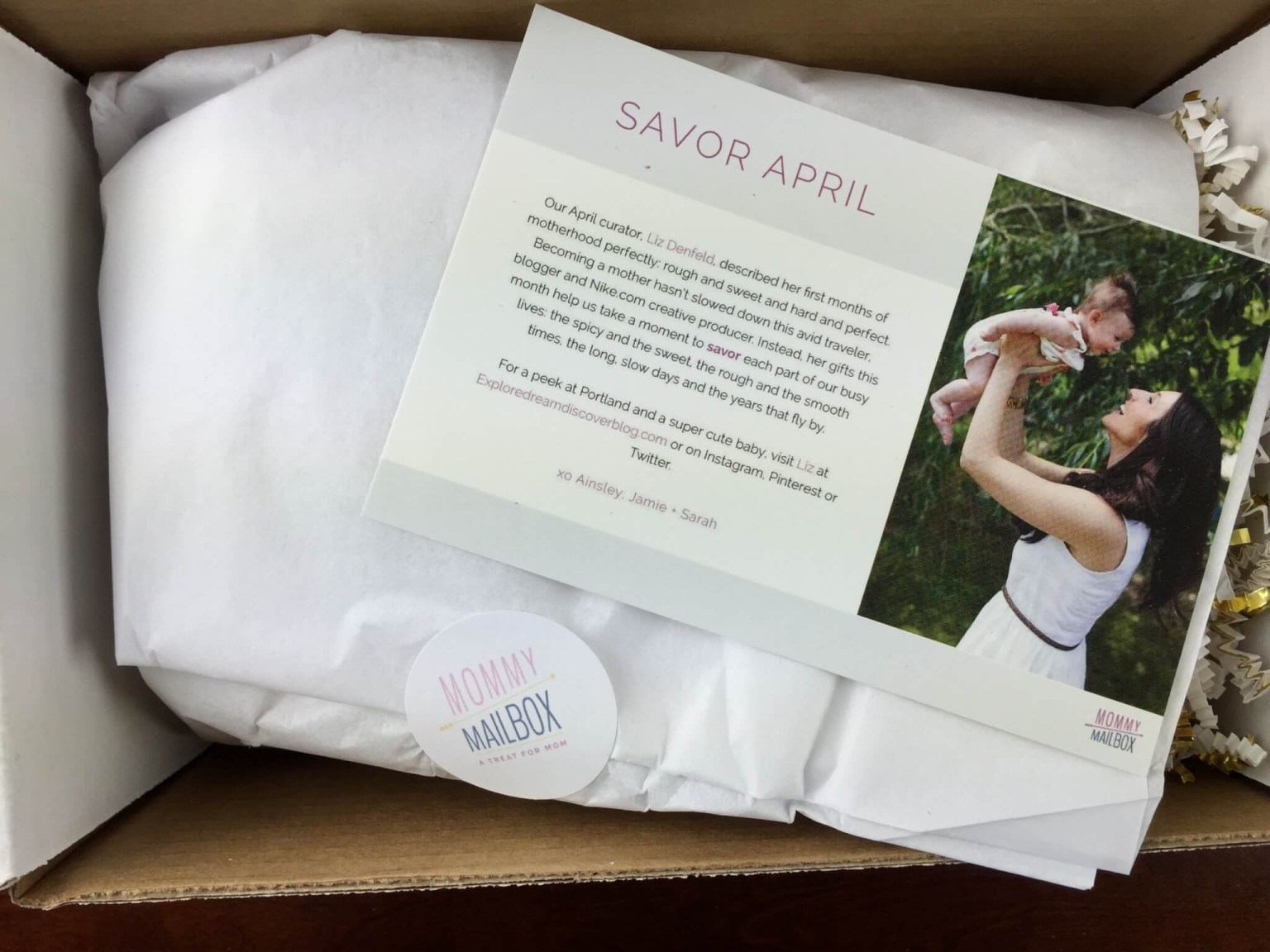 April 2015 Mommy Mailbox Subscription Box Review - Hello Subscription