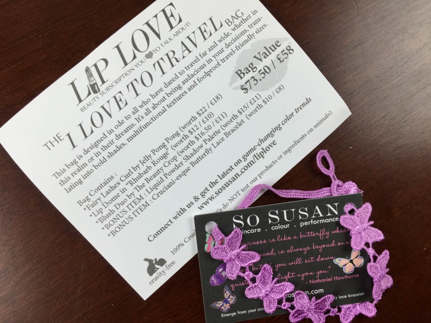 March 2015 So Susan Lip Love Subscription Review & Coupon - Hello ...
