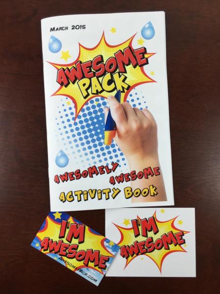 March 2015 Awesome Pack Subscription Box Review + Coupon - hello ...