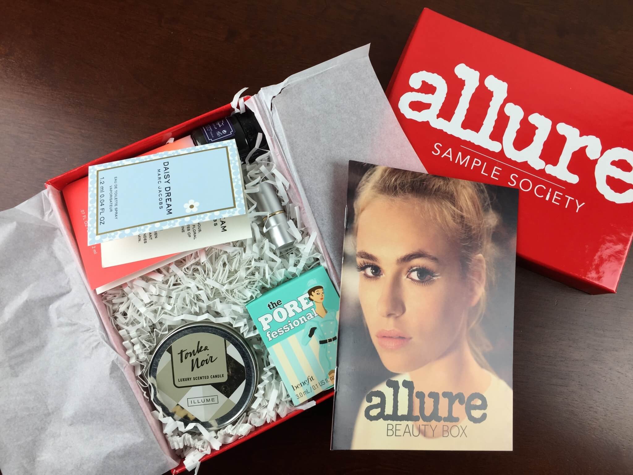 April 2015 Allure Sample Society #TheBeautyBox Review & Coupon - Hello ...