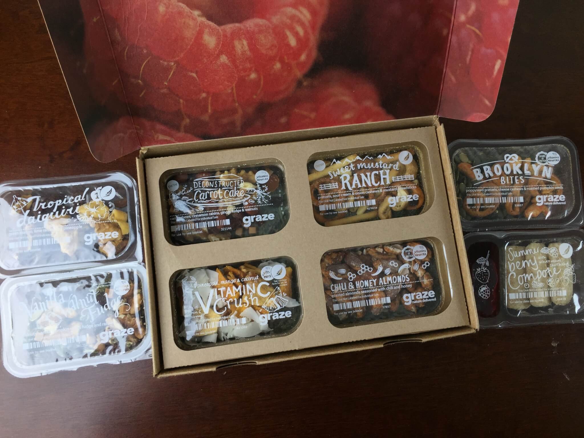Graze Snack Subscription Box Review & Free Trial Box + New Flapjack Box ...