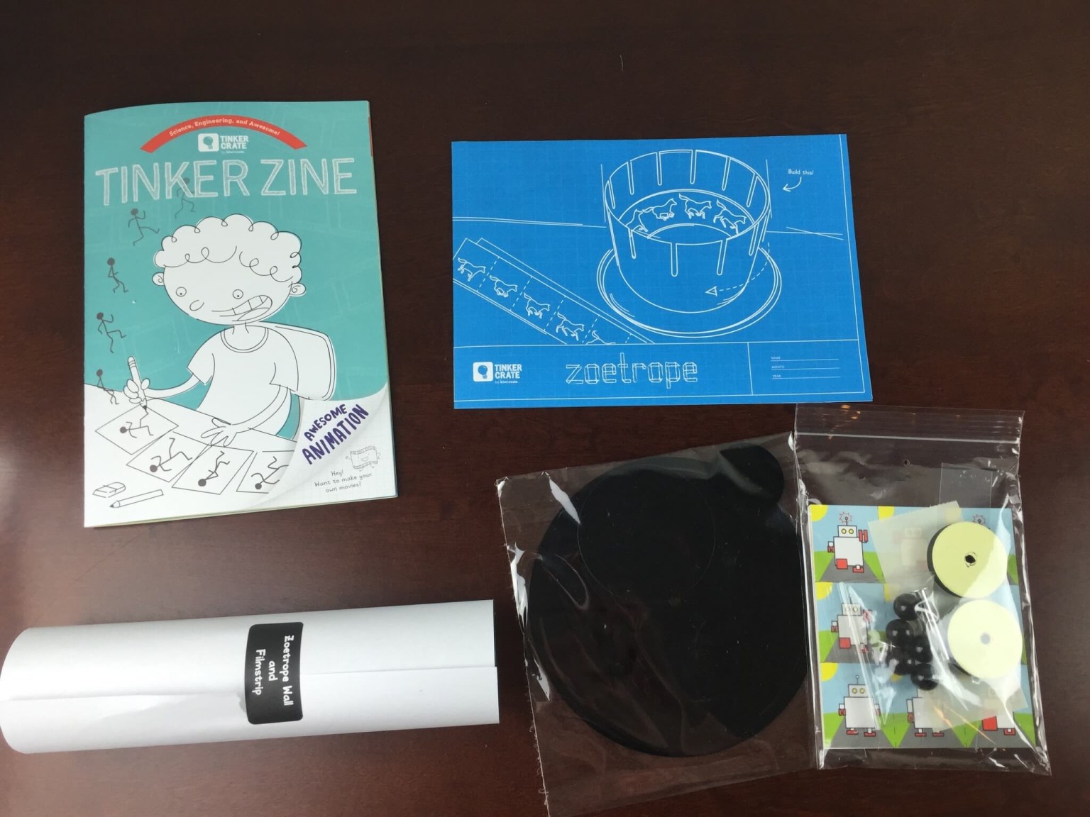 Tinker Crate Review & Coupon #TinkerZoetrope - Hello Subscription