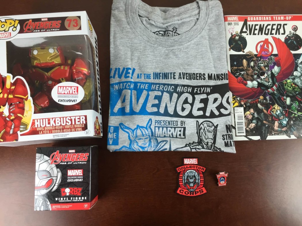 Marvel Collector Corps Subscription Box Review - April 2015 - Hello ...