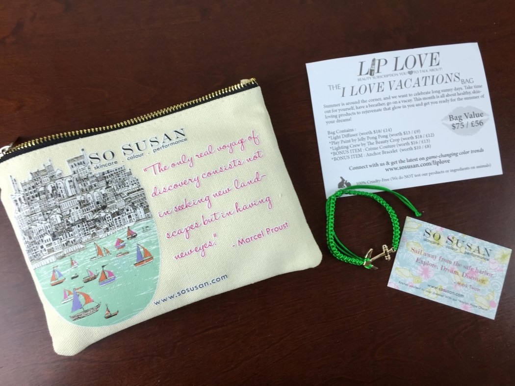 So Susan Lip Love May 2015 Subscription Review - Hello Subscription