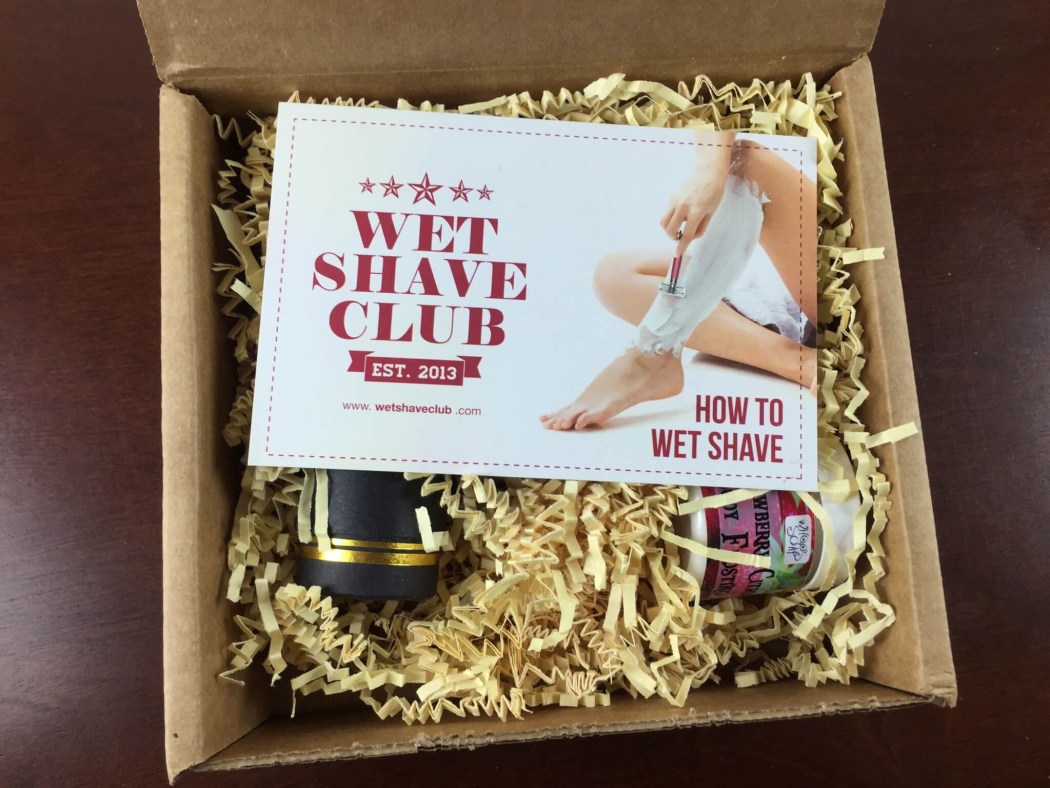 Wet Shave Club Women's Subscription Box Review & Coupon - May 2015 ...