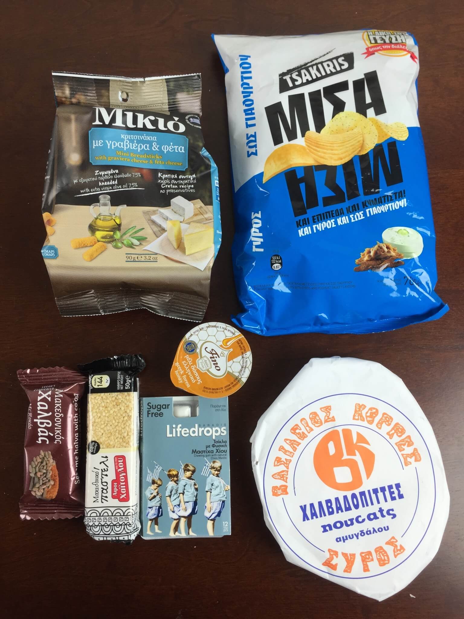 GreekPack Subscription Box Review & Coupon - July 2015 - Hello Subscription