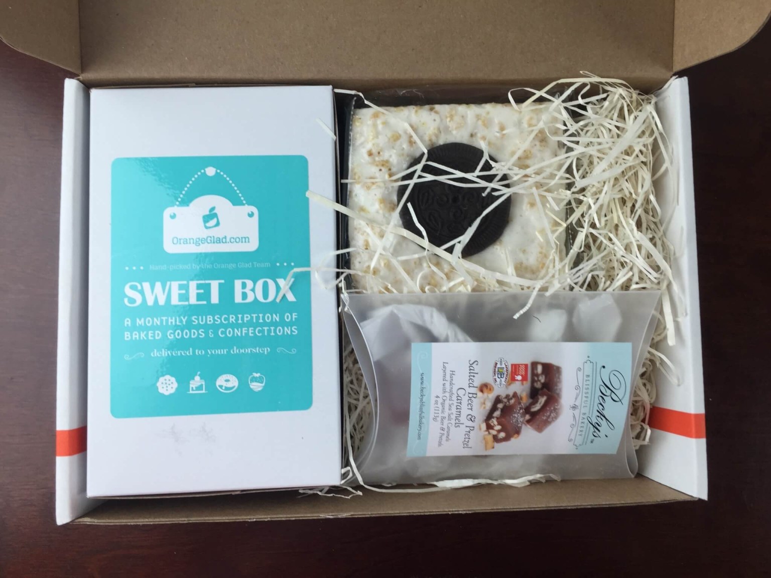 June Orange Glad Sweets & Desserts Subscription Box Review + Coupon ...