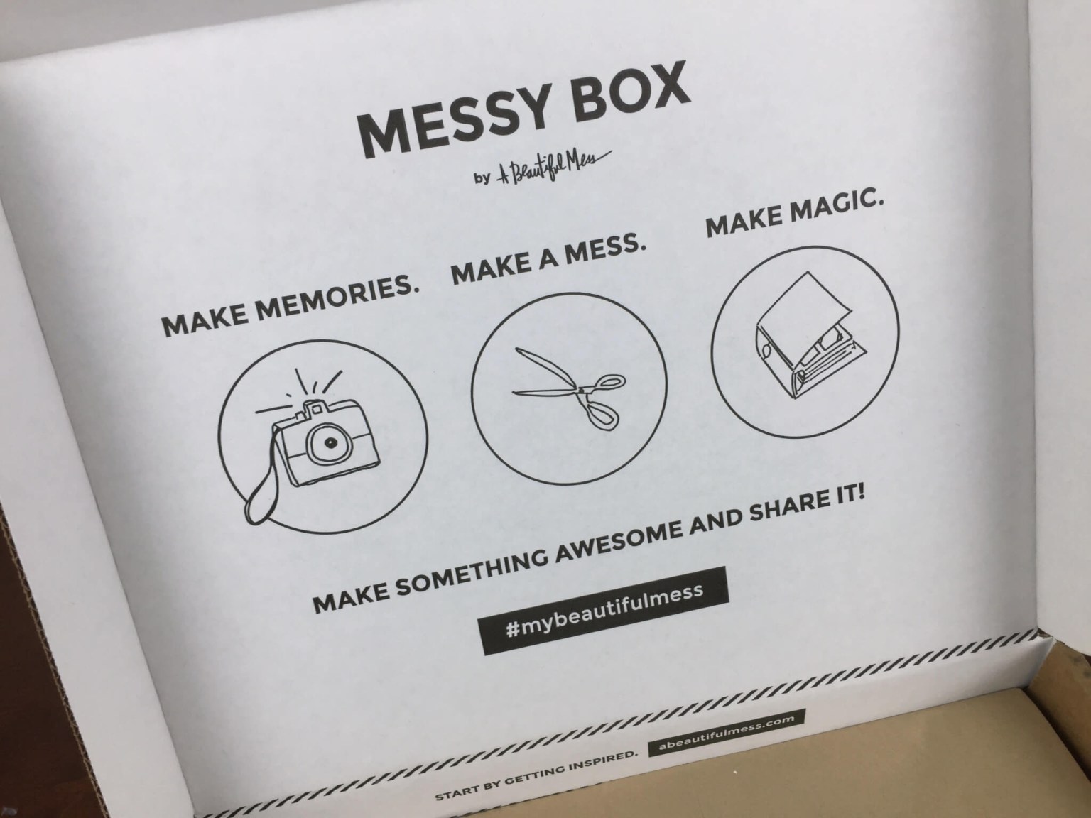 June 2015 Messy Box Subscription Box Review - Hello Subscription