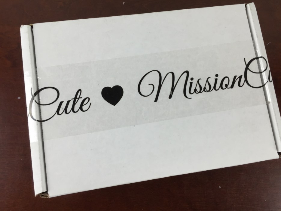 Mission Cute Subscription Box Review - May 2015 - Hello Subscription