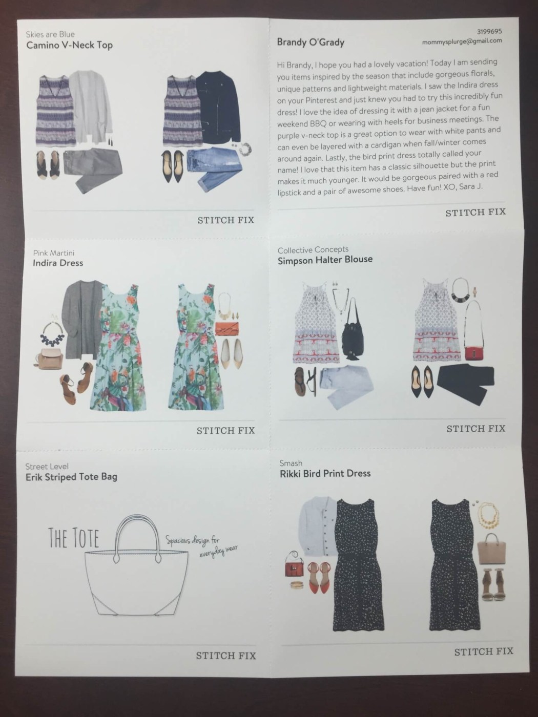 Stitch Fix Review - June 2015 - Hello Subscription