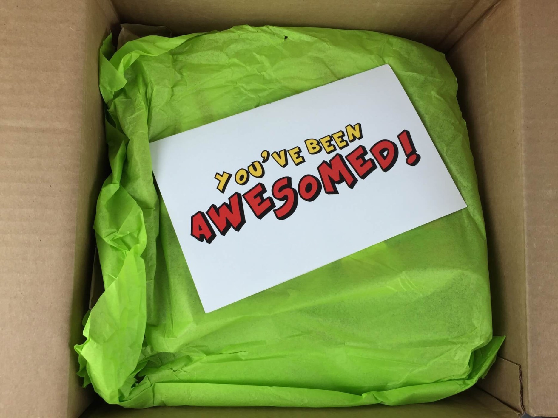 Awesome Pack Subscription Box Review - June 2015 - Hello Subscription