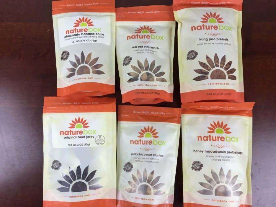July 2015 NatureBox Subscription Box Review - Hello Subscription