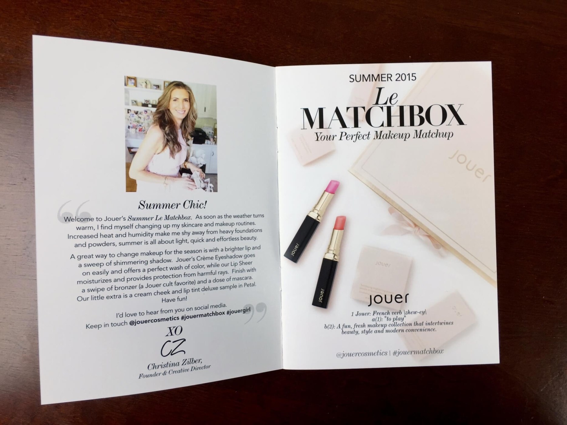 July Summer 2015 Jouer Le Matchbox Beauty & Makeup Subscription Box ...