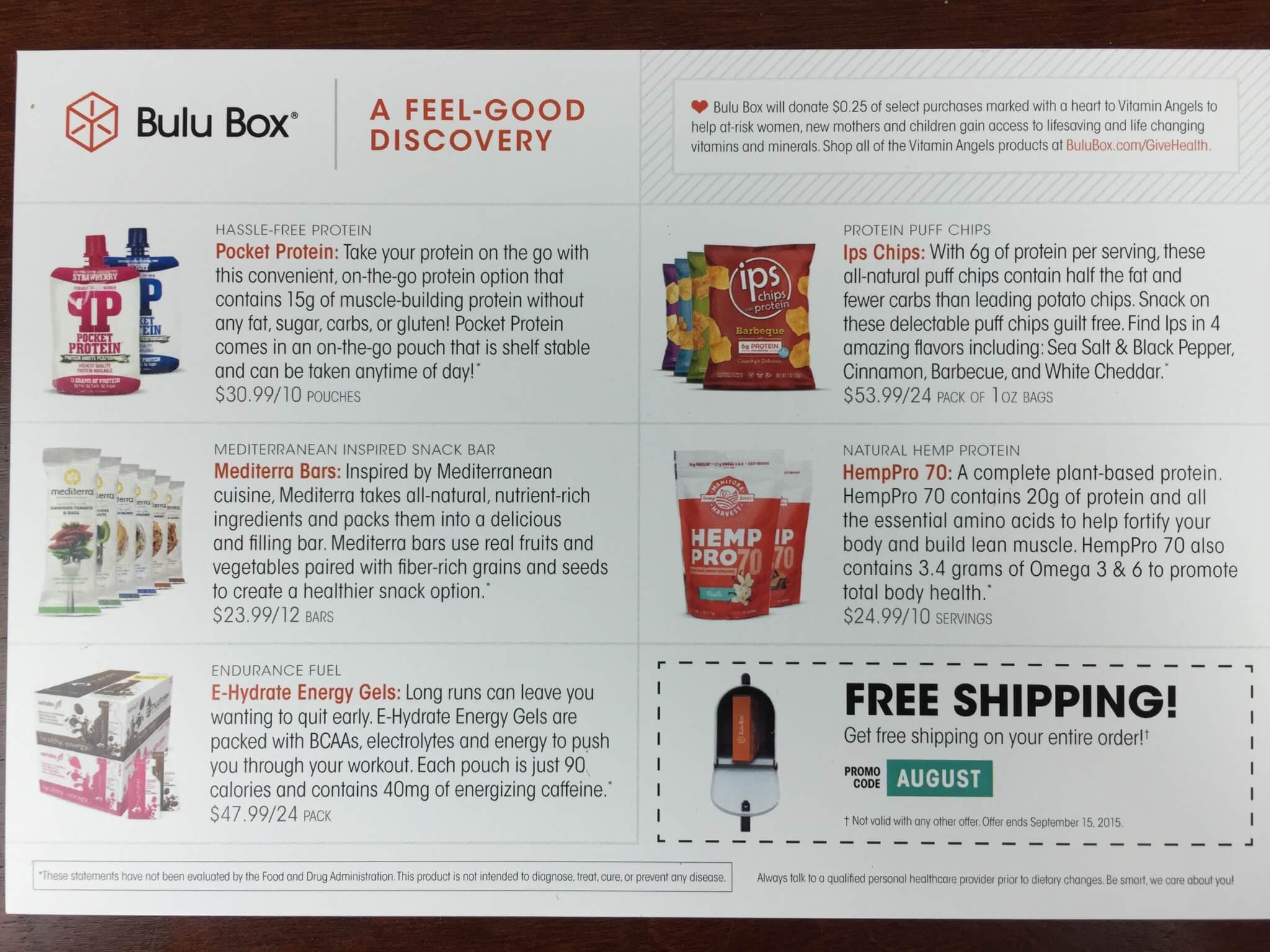 Bulu Box Subscription Box Review & Half Off Coupon - August 2015 ...