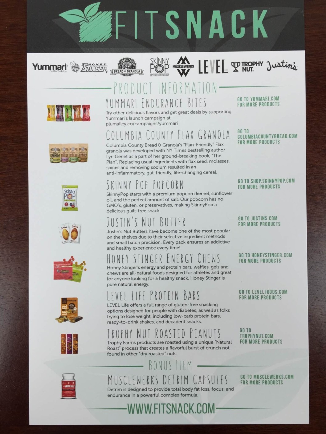 July 2015 Fit Snack Subscription Box Review & Coupon - Hello Subscription