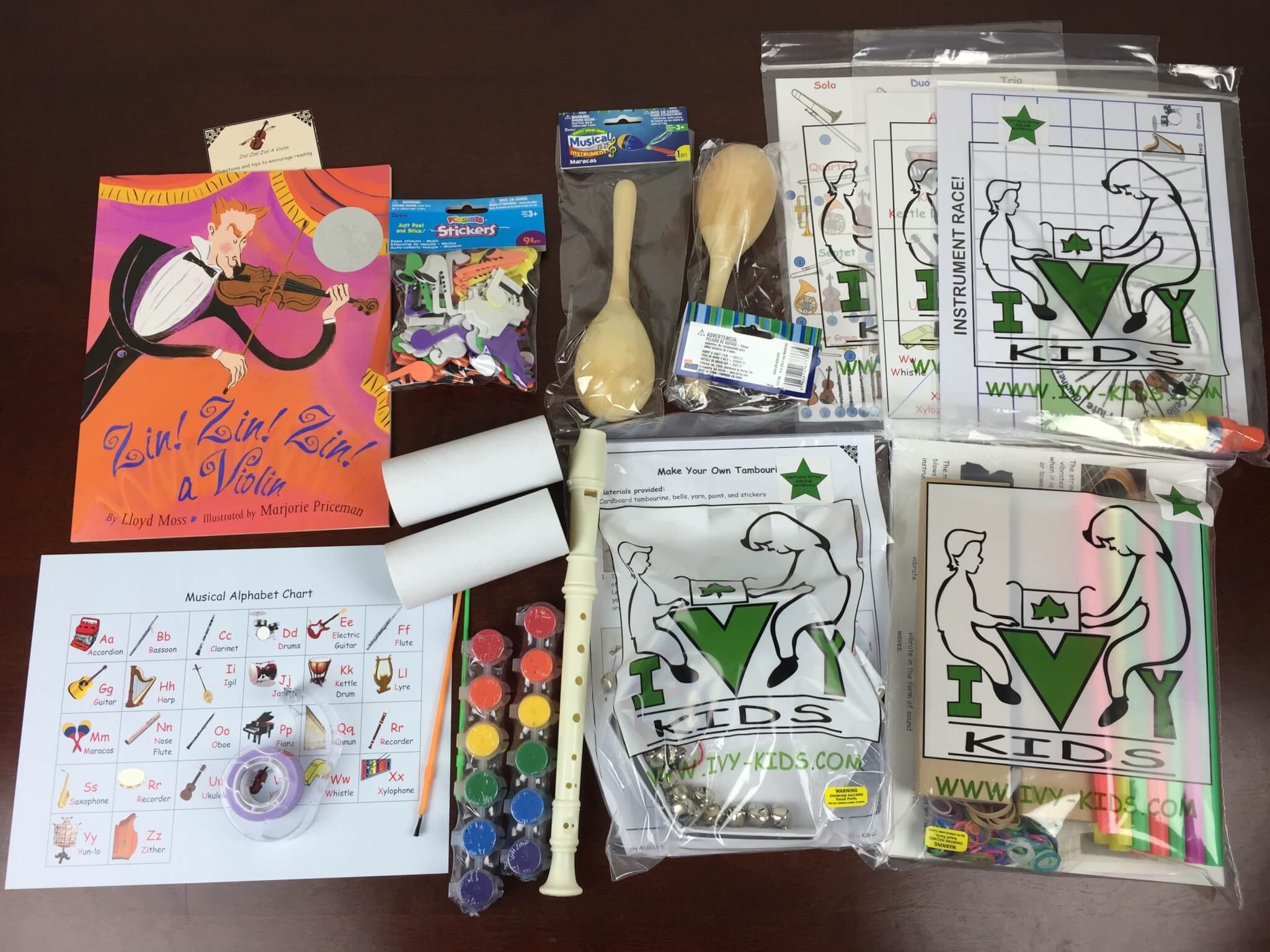 Ivy Kids August 2015 Subscription Box Review & Coupons - Hello Subscription