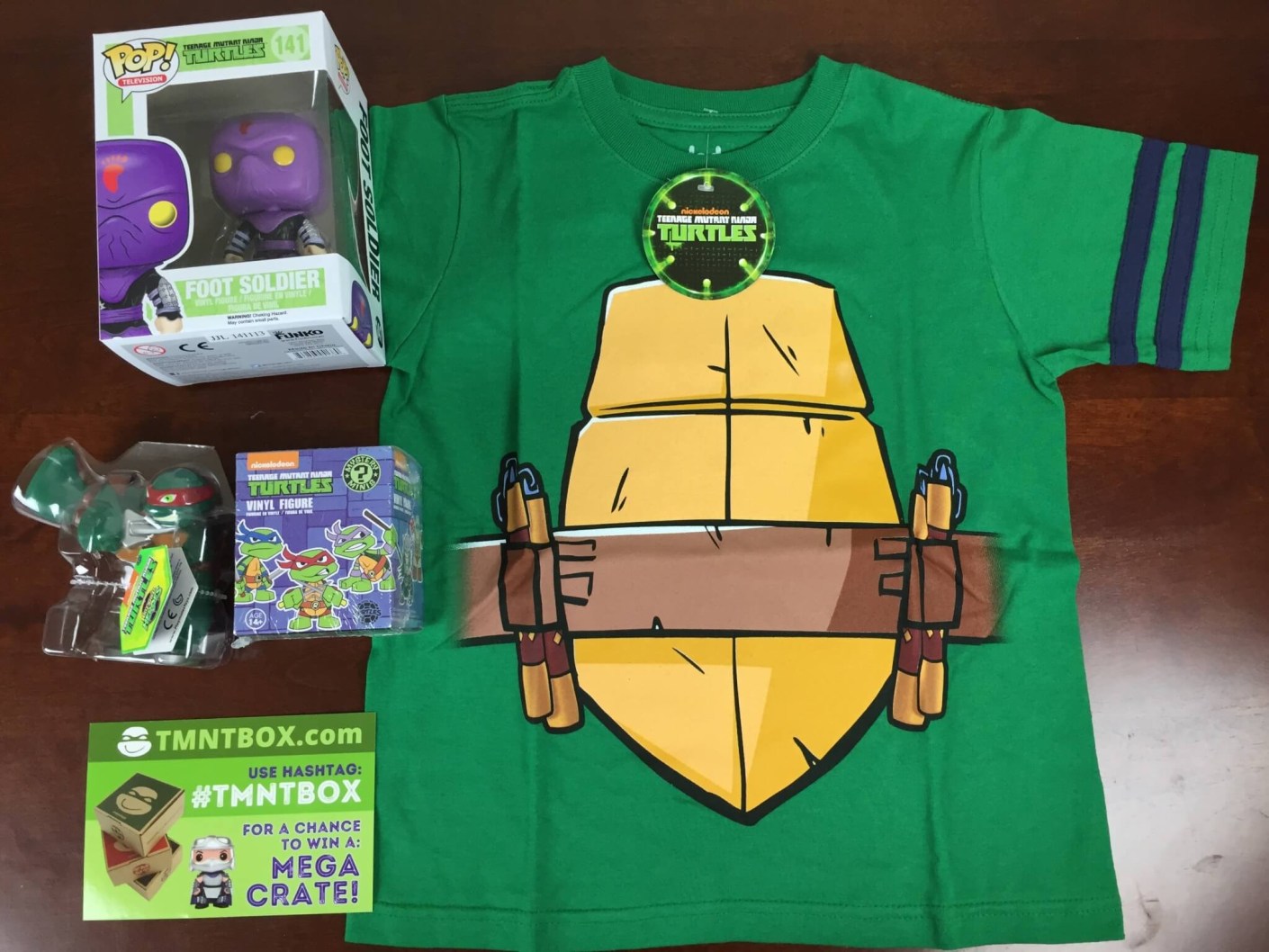 TMNT Box Subscription Box Review - August 2015 - Hello Subscription