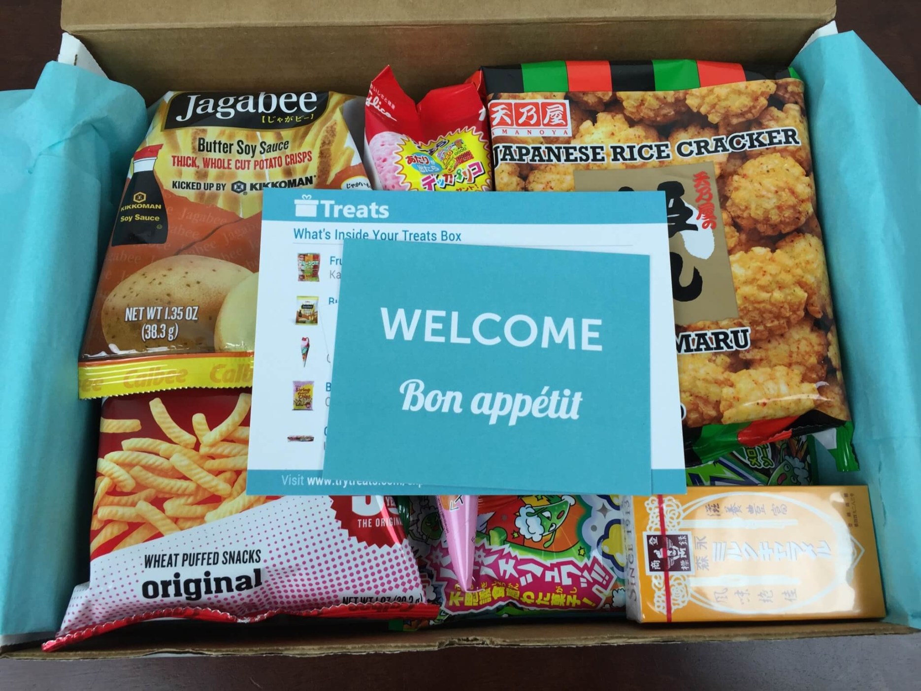 Treats Box Subscription Box Review - August 2015 - Hello Subscription