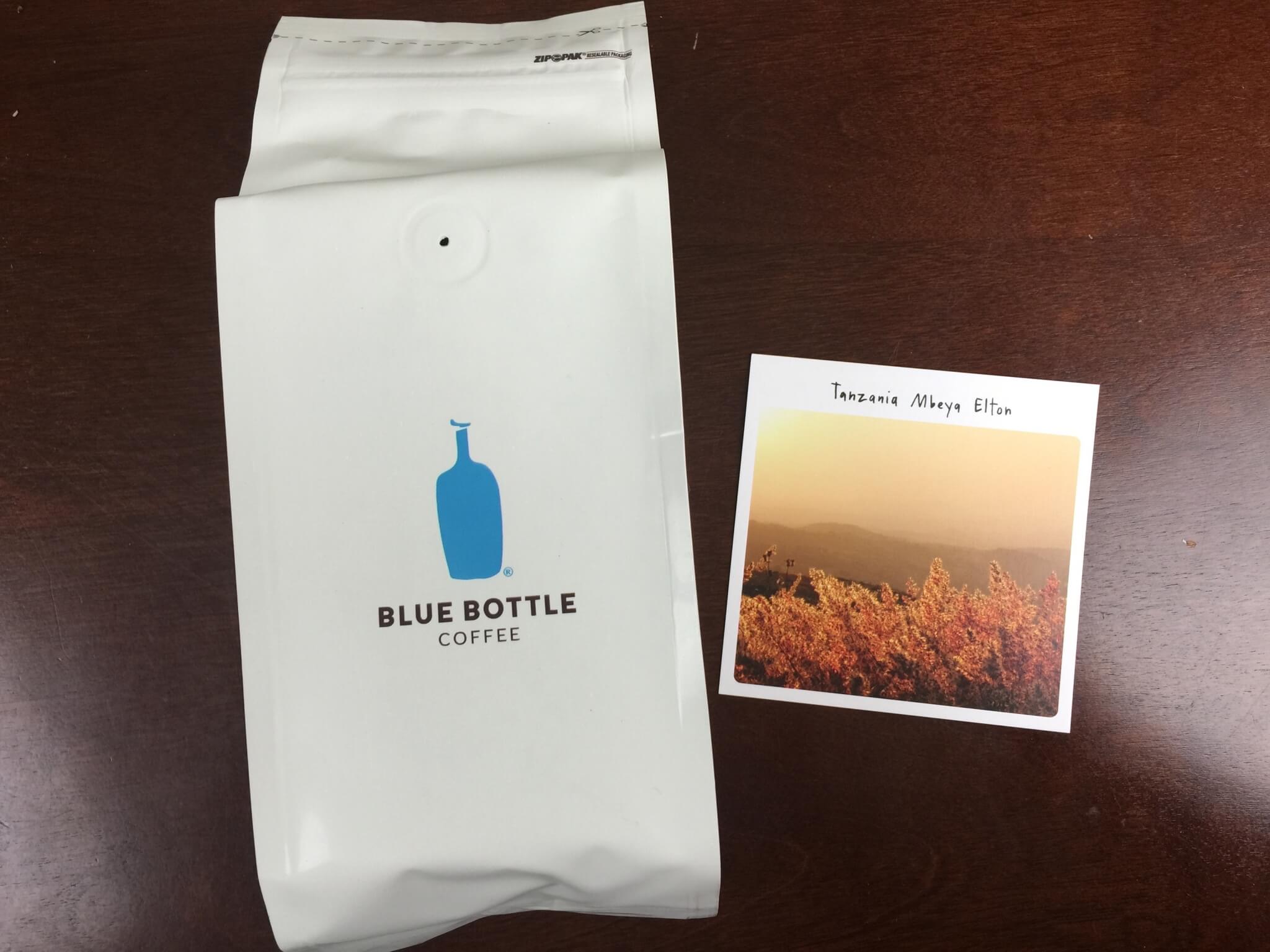 Blue Bottle Coffee September 2015 Subscription Box Review + Free Trial ...