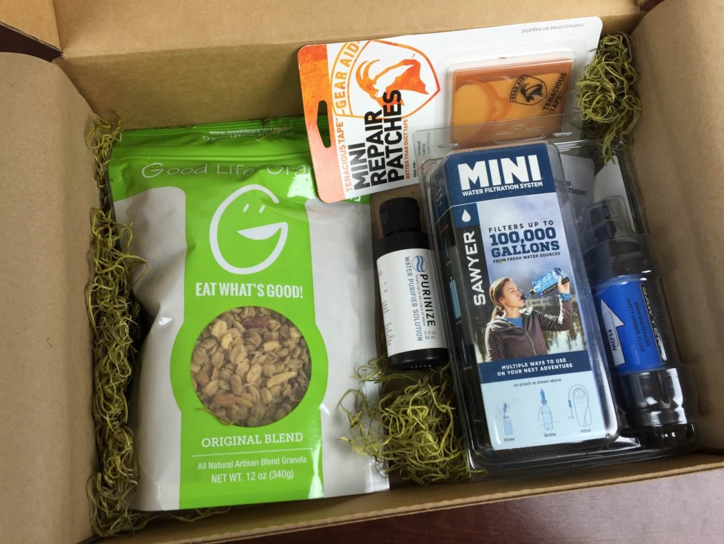 Isle Box Outdoors & Camping Subscription Box Review - August 2015 ...