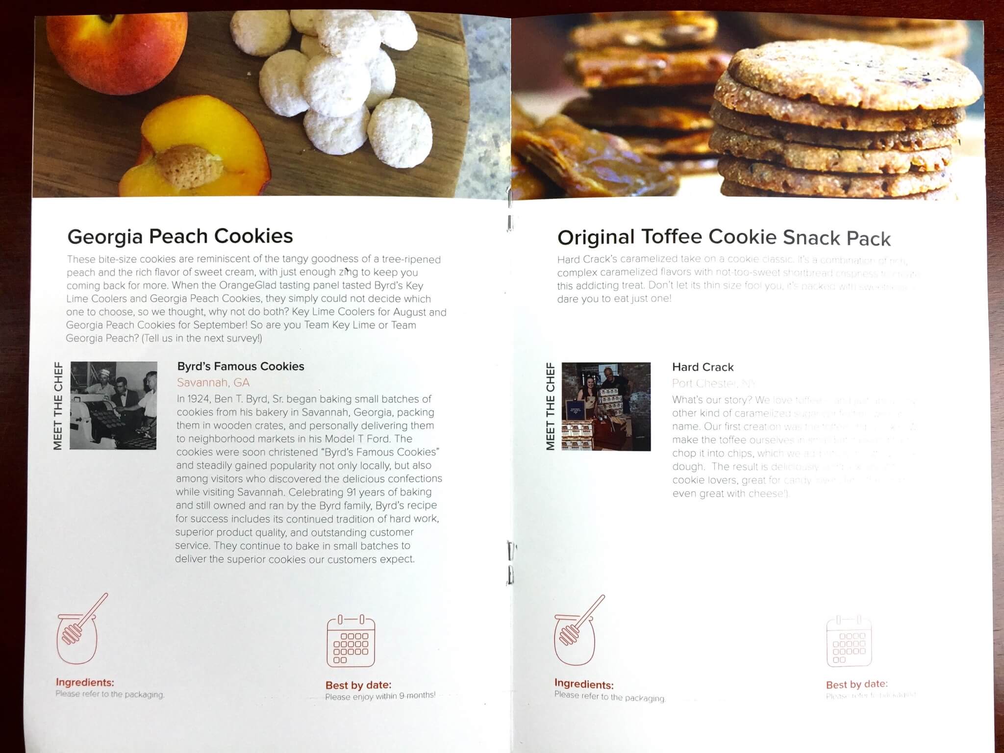 Orange Glad Subscription Box Review + Coupon - September 2015 - Hello ...