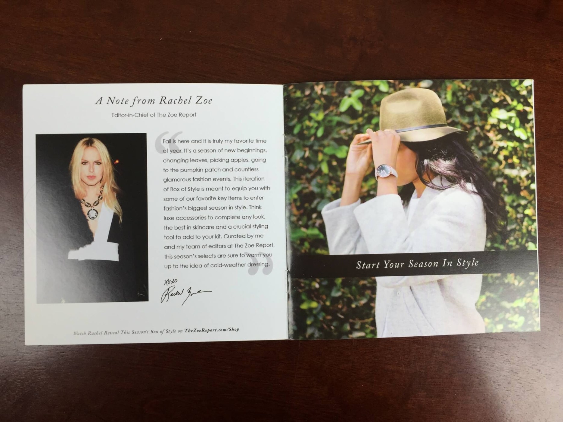 Rachel Zoe Box of Style Fall 2015 Review + Coupon - Hello Subscription