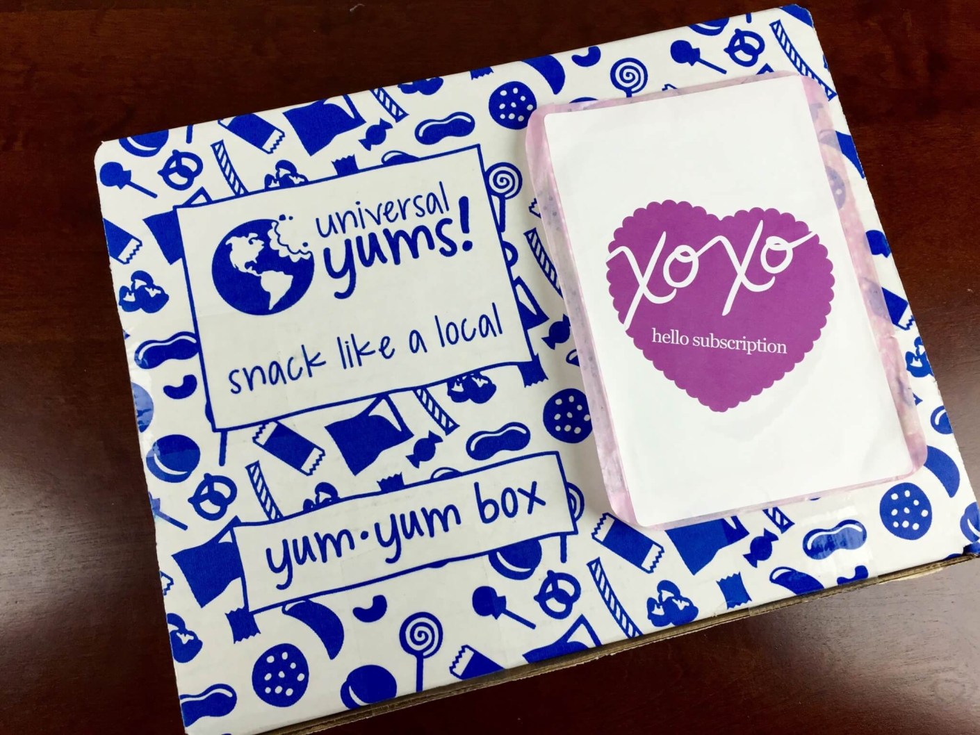 Universal Yums Subscription Box Review - September 2015 - Hello ...