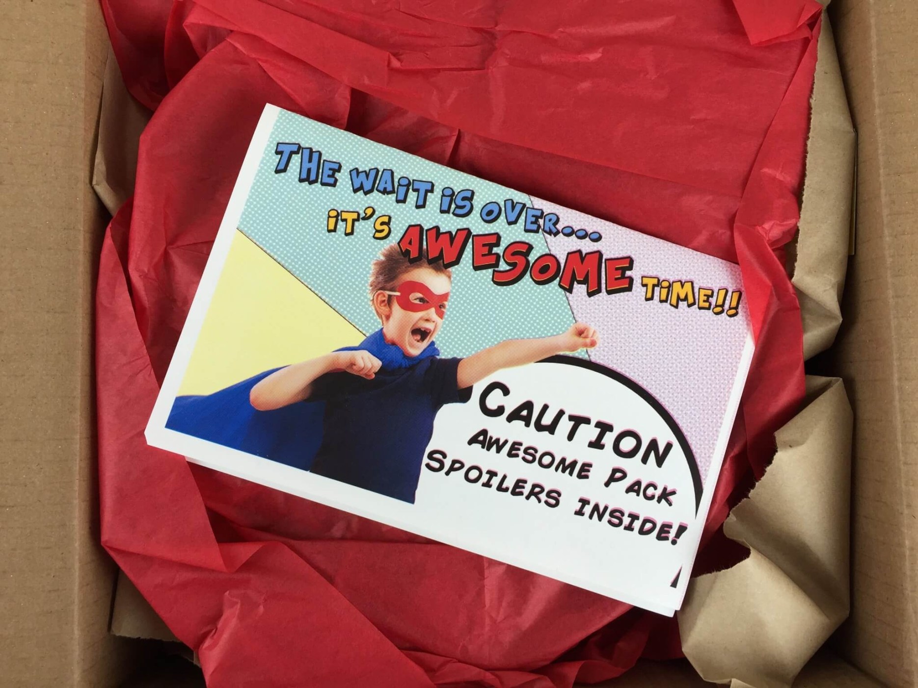 Awesome Pack Subscription Box Review - September 2015 - Hello Subscription