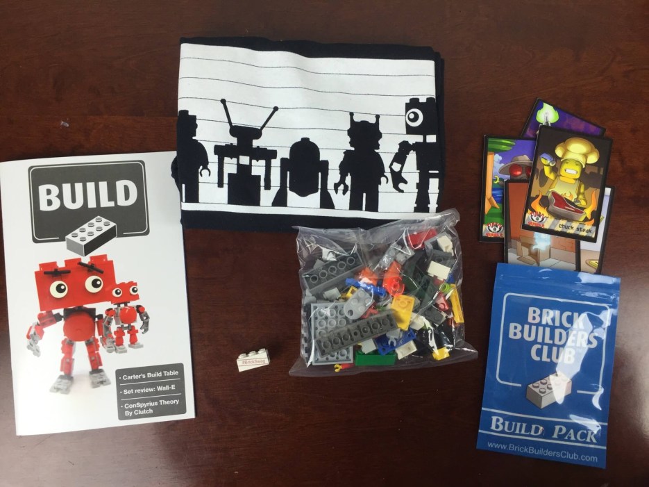 Brick Builders Club Subscription Box Review - October 2015 - Hello Subscription