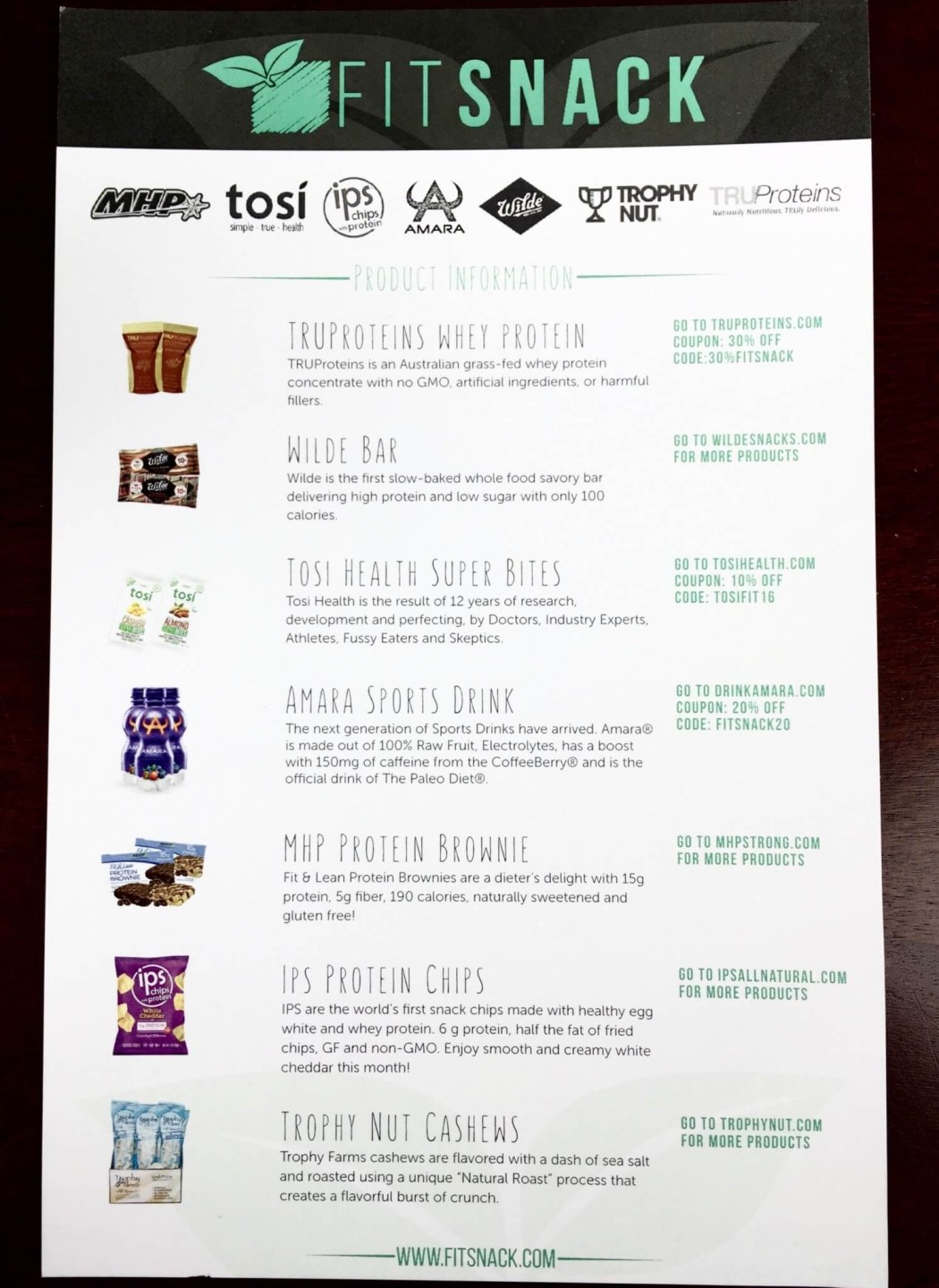 September 2015 Fit Snack Subscription Box Review & Coupon - Hello ...