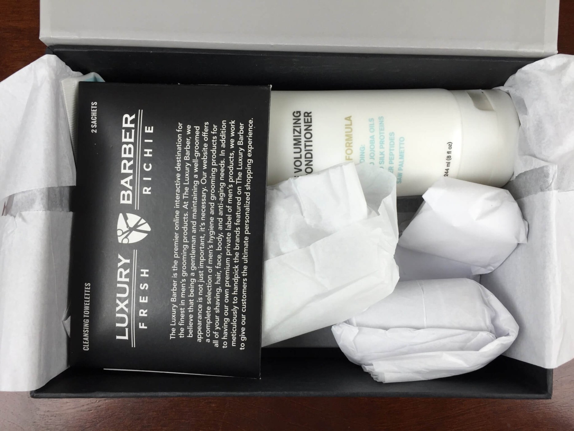September 2015 Luxury Barber Men's Subscription Box Review - Hello ...