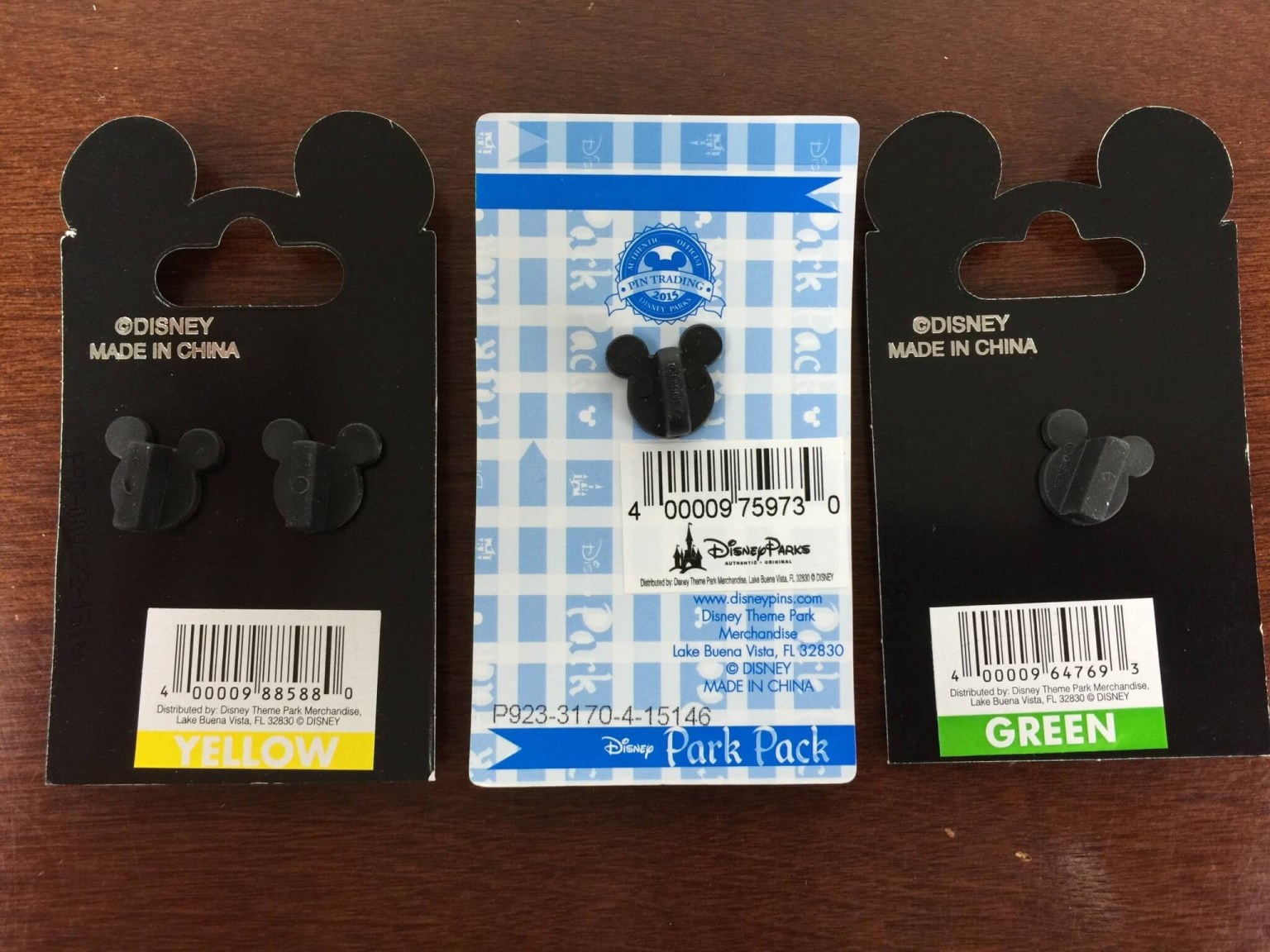 Disney Park Pack: Pin Trading Edition November 2015 Subscription Box ...