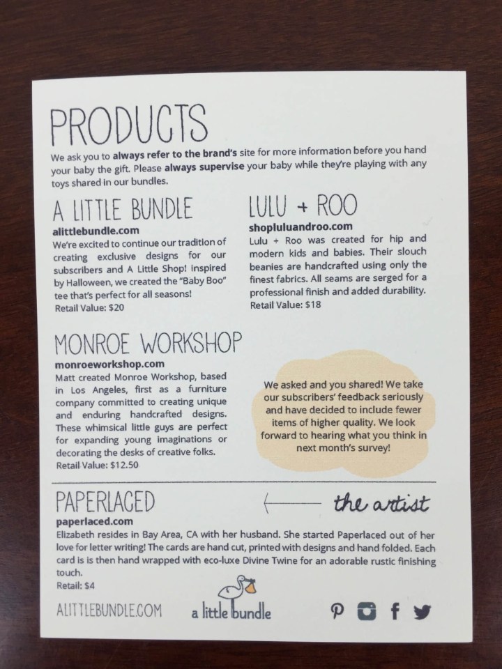 A Little Bundle October 2015 Subscription Box Review + Coupon - Hello ...