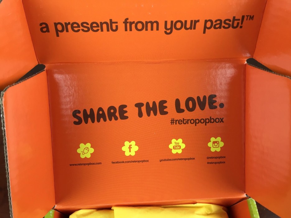 Retro Pop Box Subscription Box Review & Coupon - November 2015 60's Box ...
