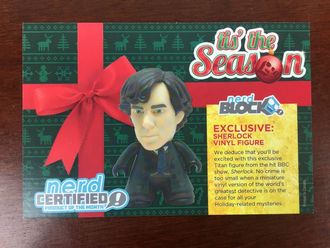 Nerd Block November 2015 Review + Wednesday Last Day for Free Welcome ...