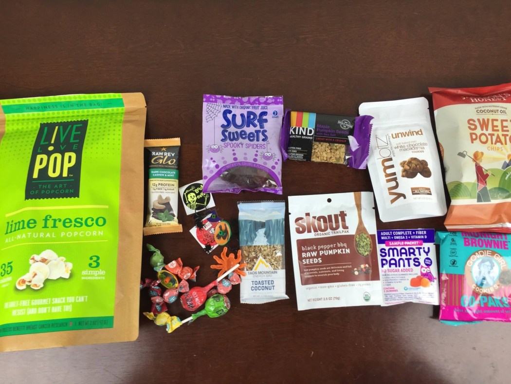 Snack Sack October 2015 Subscription Box Review & Coupon - Hello ...