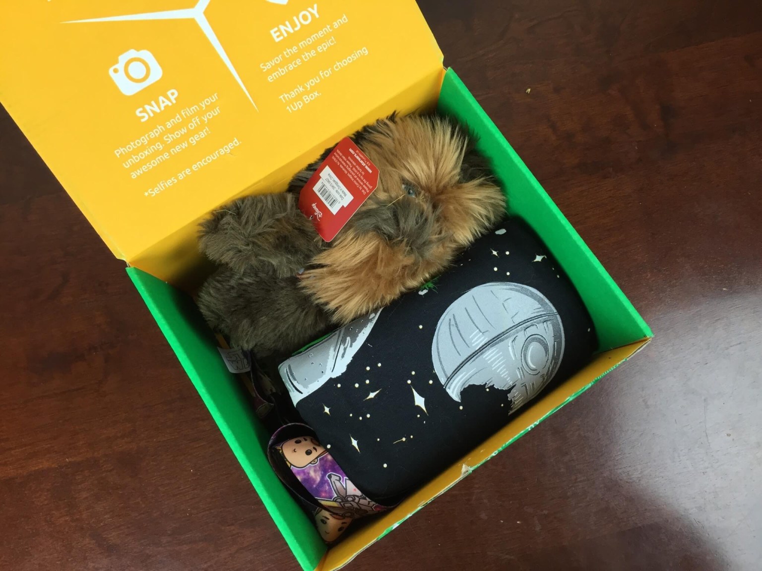 1Up Box December 2015 Subscription Box Review + Coupon Code - GALAXY ...