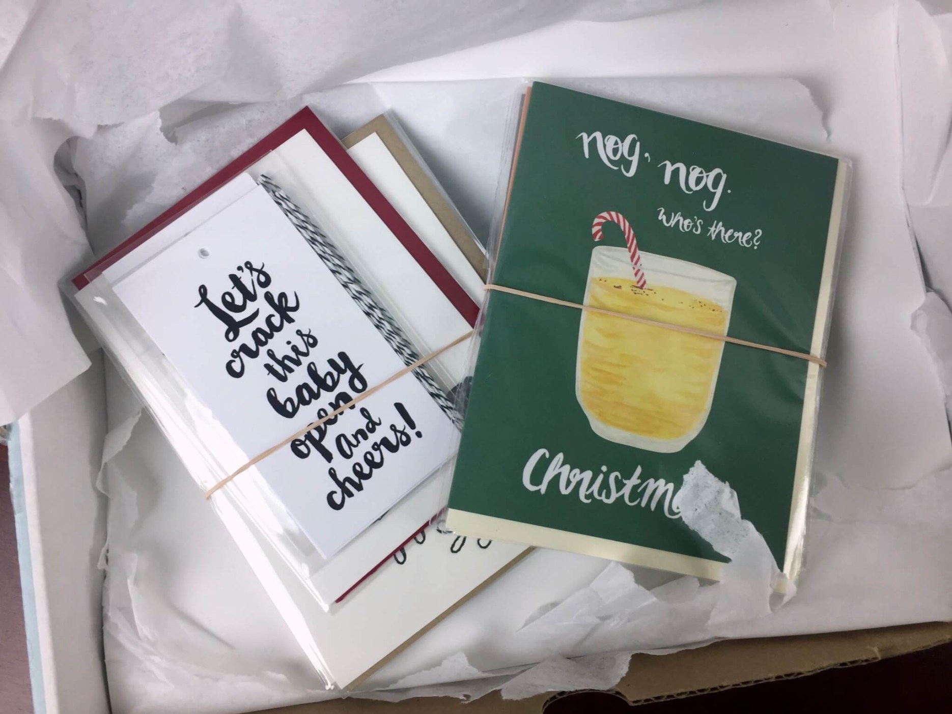 CardBox November 2015 Subscription Box Review - Hello Subscription