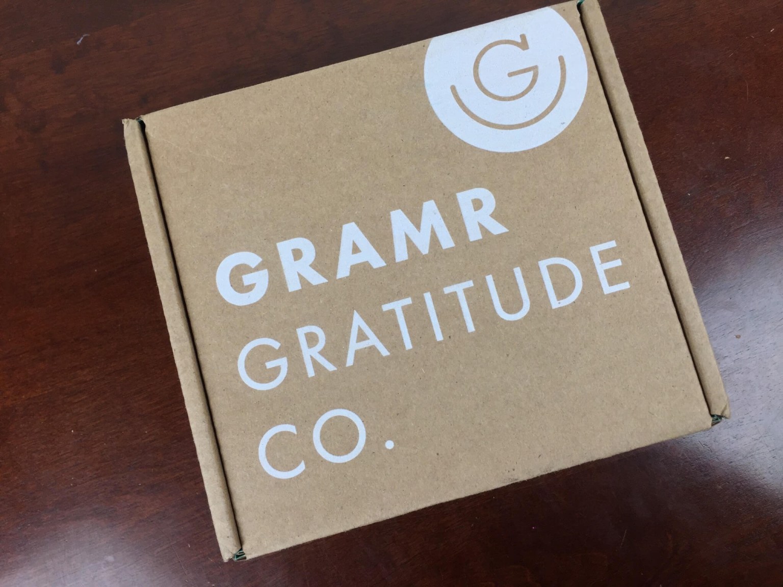 Gramr Quarterly Subscription Box Review - Winter 2015 - Hello Subscription