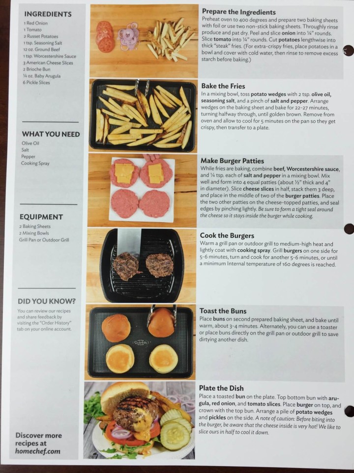 Home Chef Dinner Subscription Box Review & Coupon - December 2015 ...