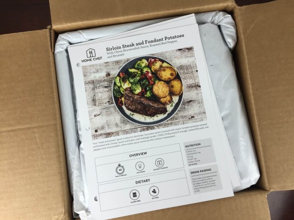 Home Chef Dinner Subscription Box Review & Coupon - December 2015 ...
