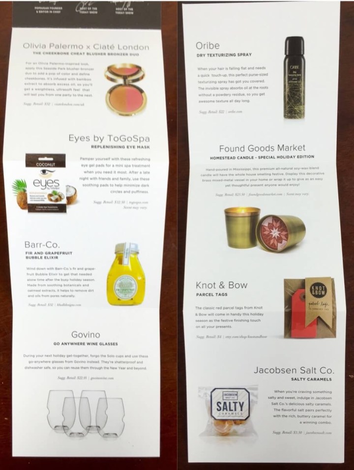 POPSUGAR Must Have Today Show Special Edition Box Review - Hello ...