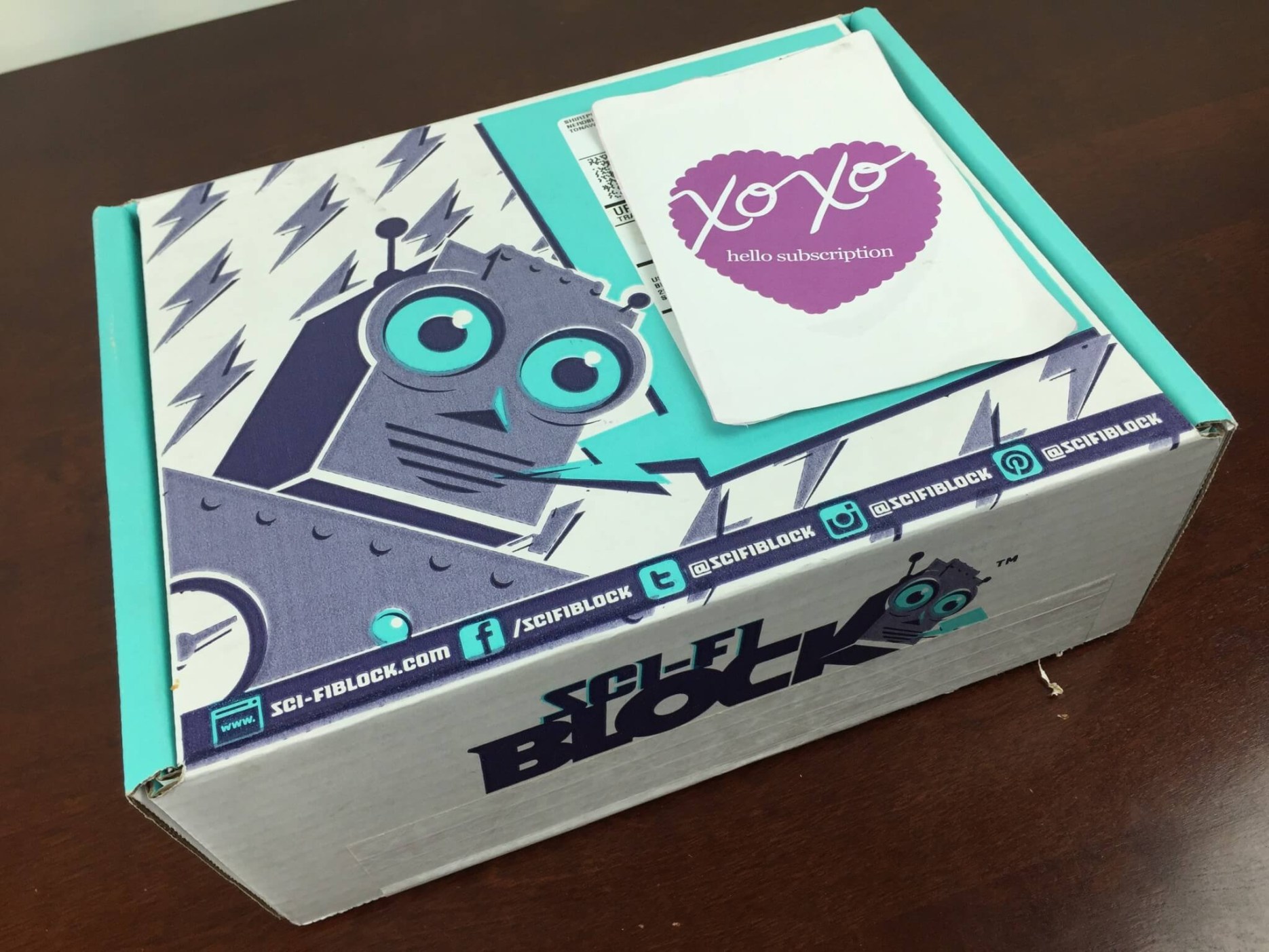 Sci-Fi Block December 2015 Subscription Box Review + Coupon Code ...