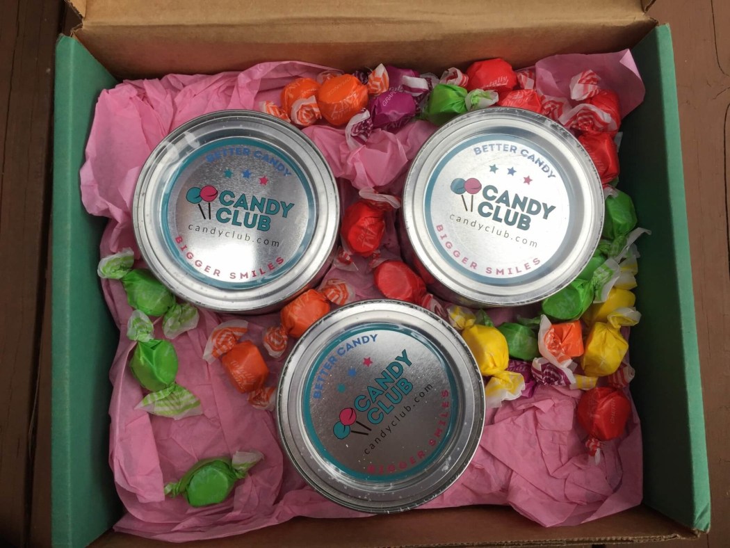 Candy Club December 2015 Subscription Box Review & $20 Coupon - Hello ...